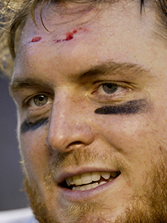 Jon Ritchie already bleeding all over the 94 WIP Tastykake Studios ...